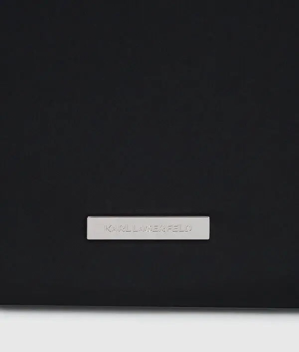 Karl Lagerfeld Ikon Nylon Large Tag Tote Bag