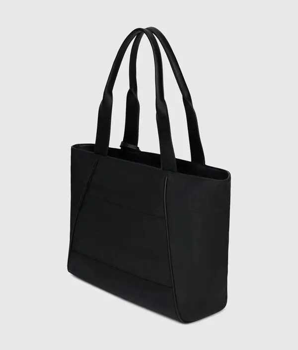Karl Lagerfeld Ikon Nylon Large Tag Tote Bag
