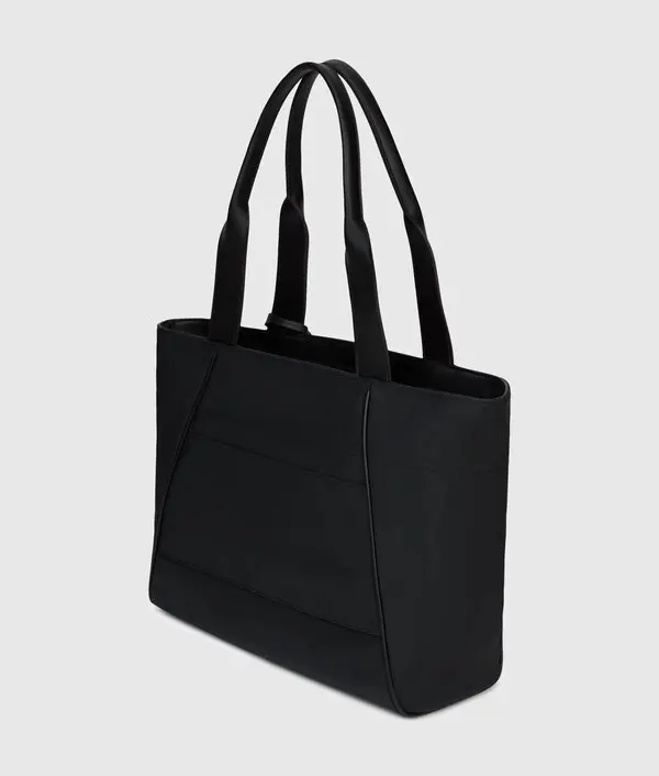 Karl Lagerfeld Ikon Nylon Large Tag Tote Bag