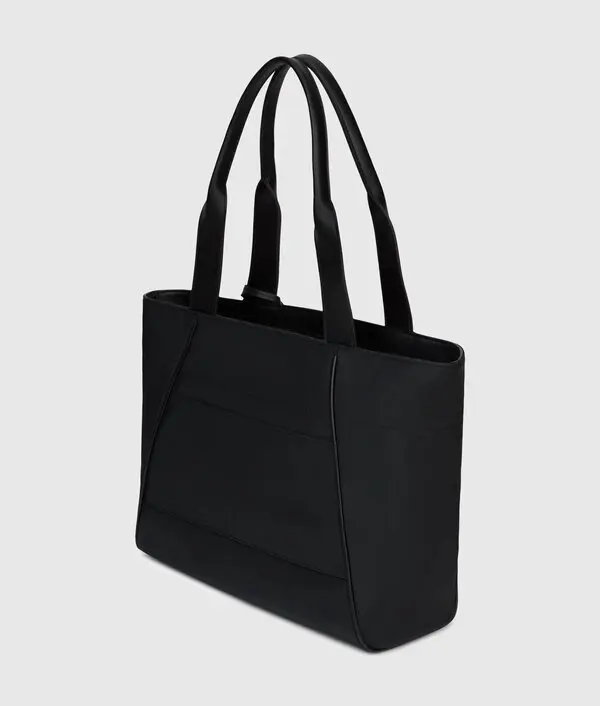 Karl Lagerfeld Ikon Nylon Large Tag Tote Bag