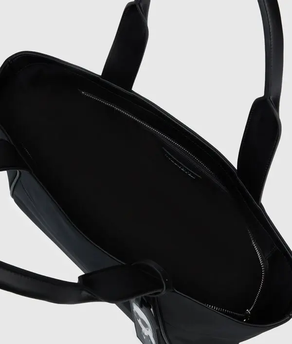 Karl Lagerfeld Ikon Nylon Large Tag Tote Bag