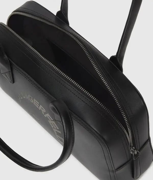 Karl Lagerfeld K/daily Leather Bowling Bag