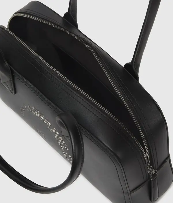 Karl Lagerfeld K/daily Leather Bowling Bag
