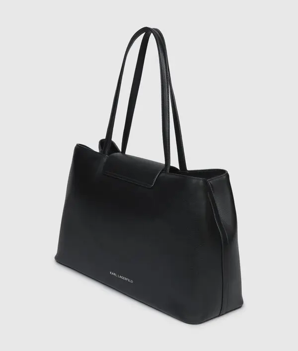 Karl Lagerfeld Rue St-guillaume Metal Tote Bag