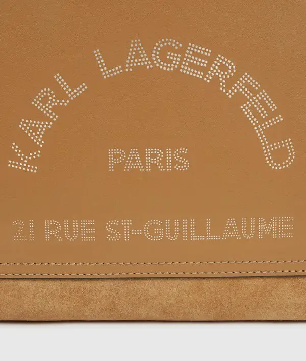 Karl Lagerfeld Small Suede Tote Bag
