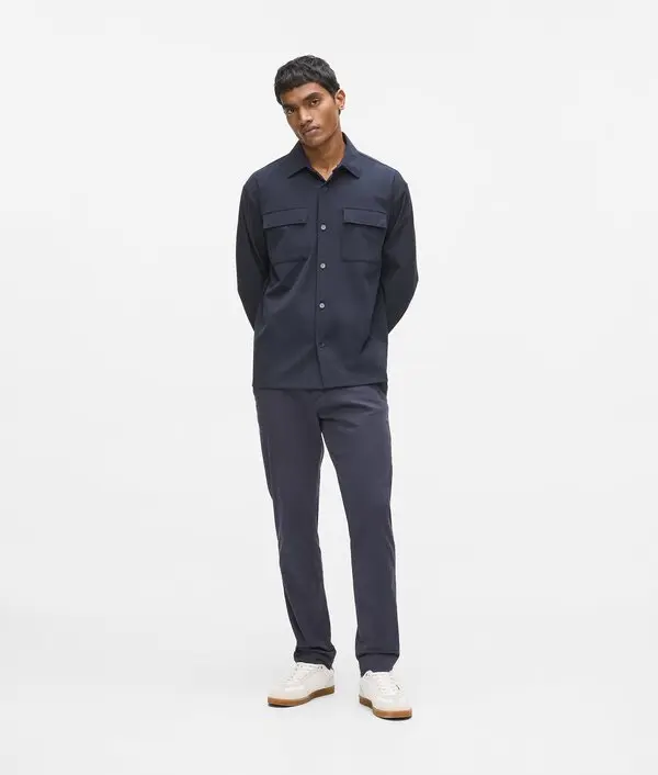Karl Lagerfeld Classic Chino Pants - Night Blue