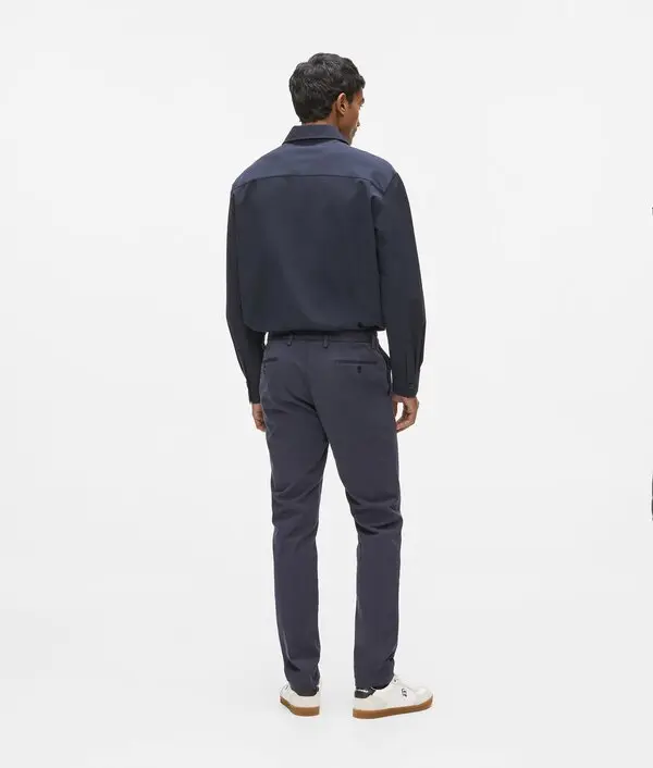 Karl Lagerfeld Classic Chino Pants - Night Blue
