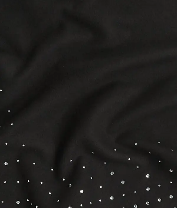 Karl Lagerfeld K/autograph Rhinestone Triangle Scarf