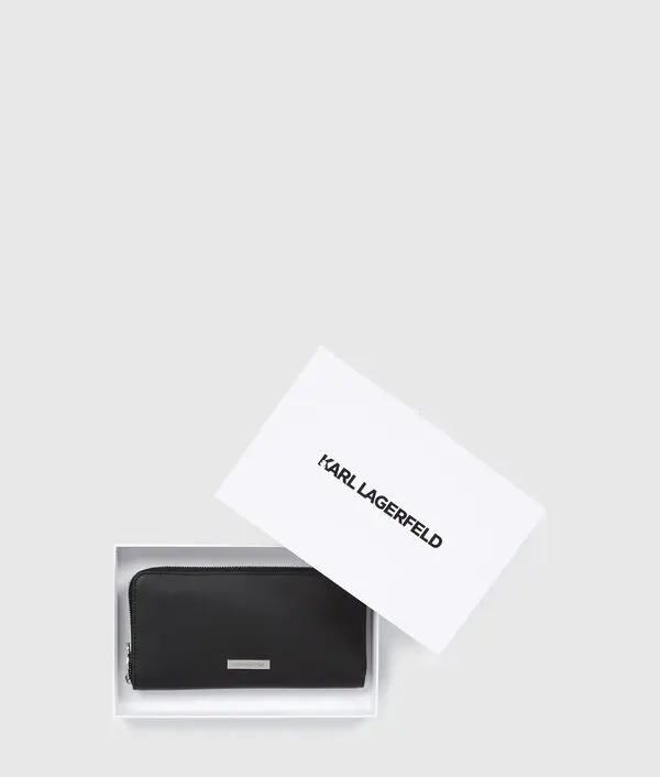 Karl Lagerfeld Ikon Smooth Continental Wallet