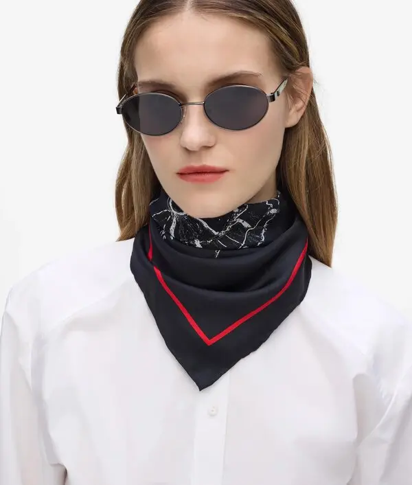 Karl Lagerfeld K/ballet Silk Scarf
