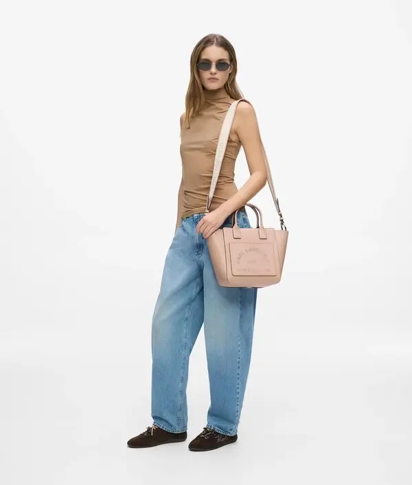 Karl Lagerfeld K/daily Small Pocket Tote Bag - Pink