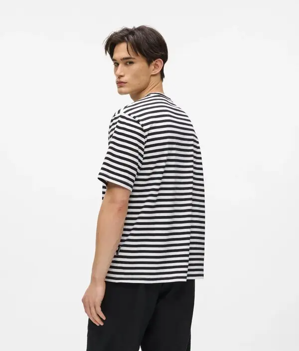 Karl Lagerfeld Ikon Relaxed Striped T-shirt