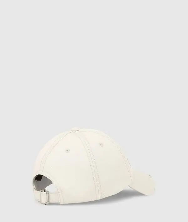 KL JEANS Jeans Distressed Logo Cap - Vaporous Grey