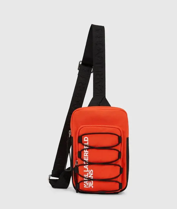 KL JEANS Jeans Utility Drawstring Sling Bag - Grenadine