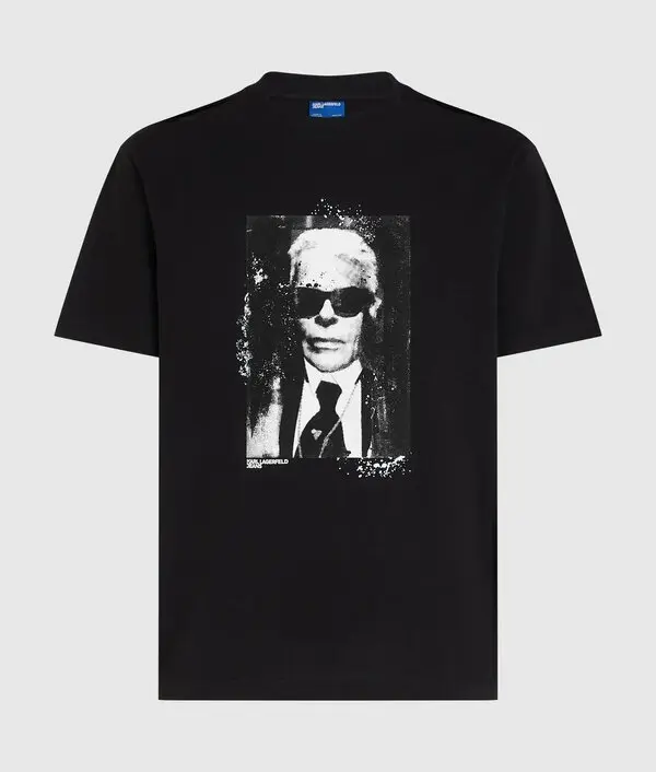 KL JEANS Karl Portrait T-shirt