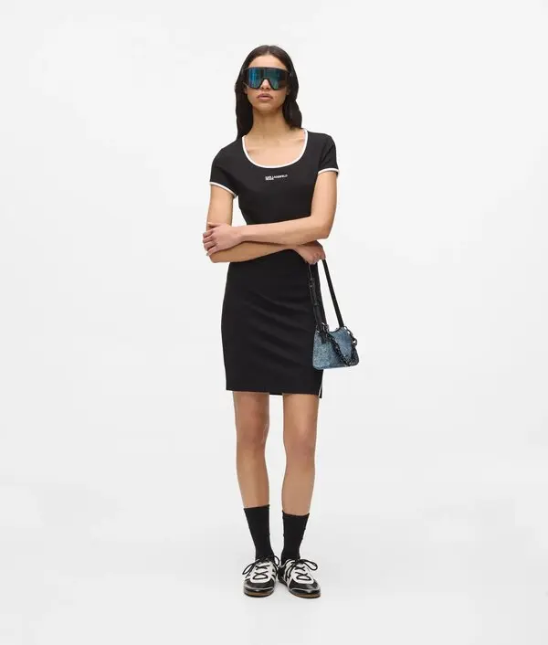 KL JEANS Jeans Denim Chain Shoulder Bag