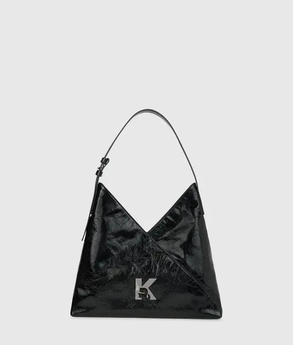 KL JEANS Geo High-shine Tote Bag - Black