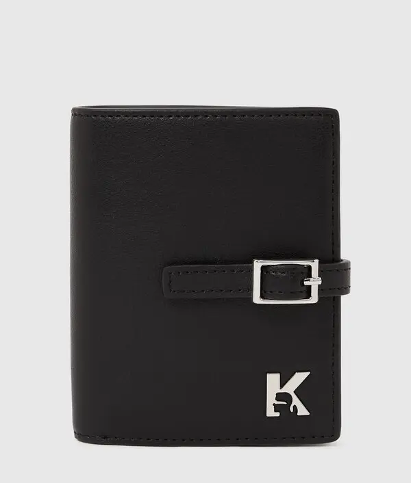 KL JEANS K-logo Bifold Wallet - Black