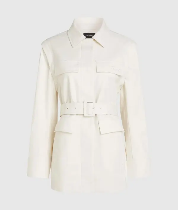 Karl Lagerfeld Short Transformer Coat
