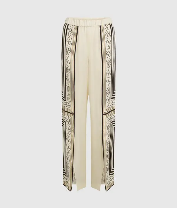 Karl Lagerfeld Scarf Print Pajama Pants