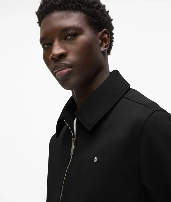 Karl Lagerfeld Zip-up Punto Jacket
