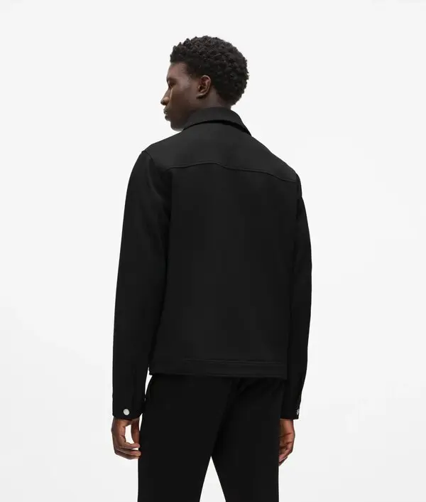 Karl Lagerfeld Zip-up Punto Jacket