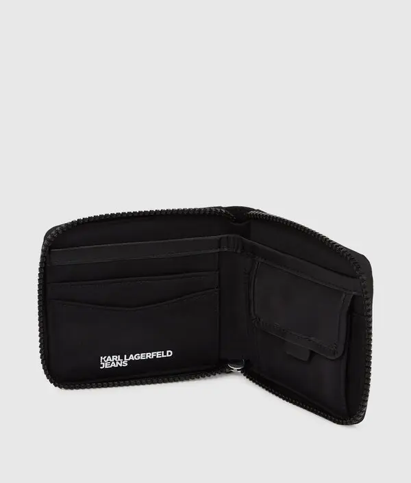KL JEANS Nylon Logo Wallet