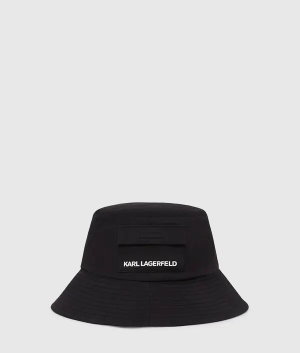 Karl Lagerfeld Logo Bucket Hat