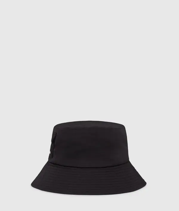 Karl Lagerfeld Logo Bucket Hat - Black