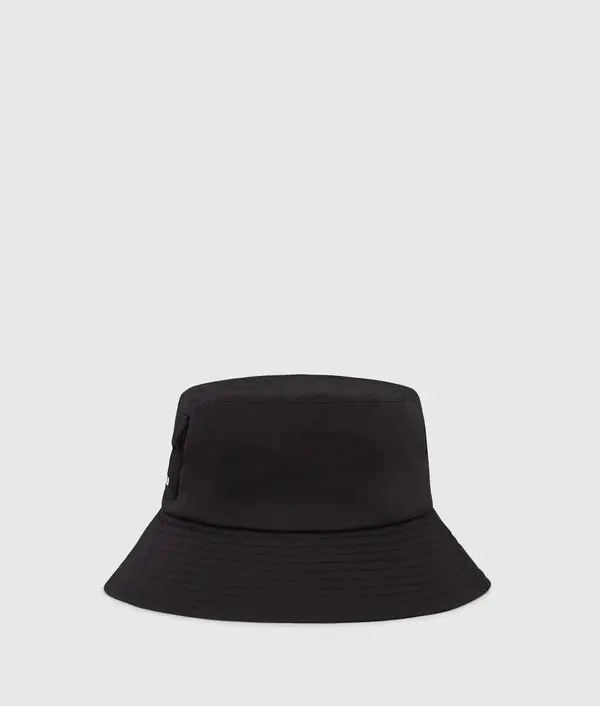 Karl Lagerfeld Logo Bucket Hat - Black
