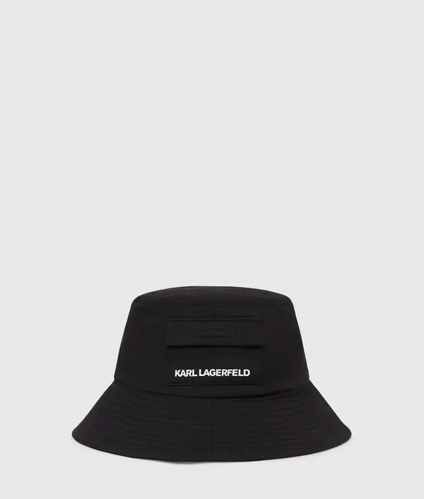 Karl Lagerfeld Logo Bucket Hat