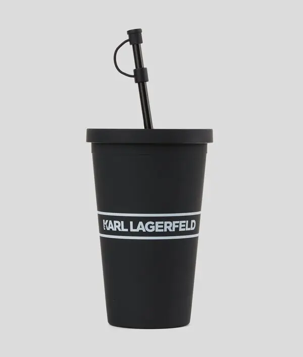 Karl Lagerfeld Logo To-go Cup - Black