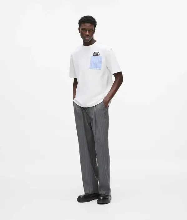 Karl Lagerfeld Ikon Peeking Pocket T-shirt