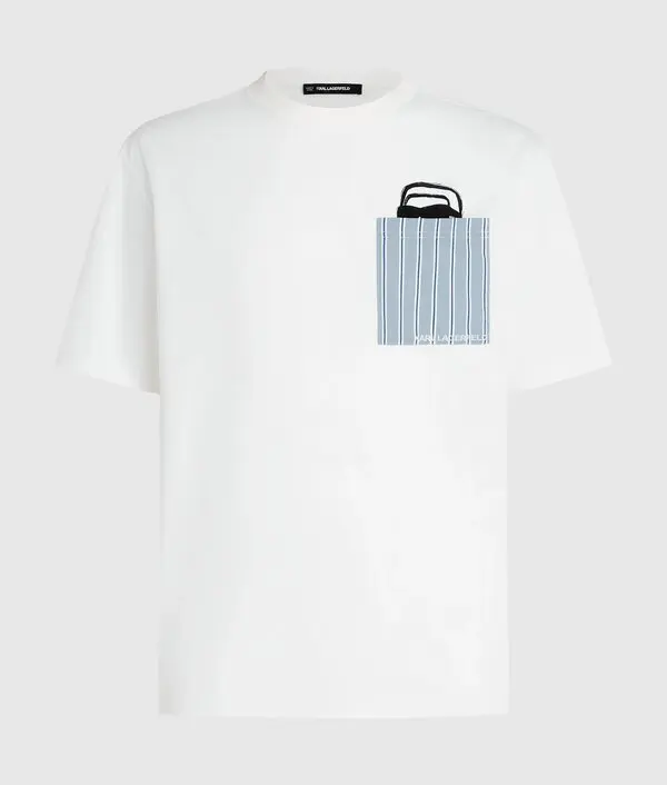Karl Lagerfeld Ikon Peeking Pocket T-shirt