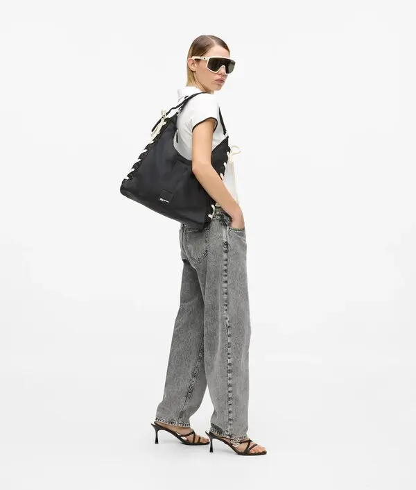 Karl Lagerfeld Polyamide Lace-up Tote Bag