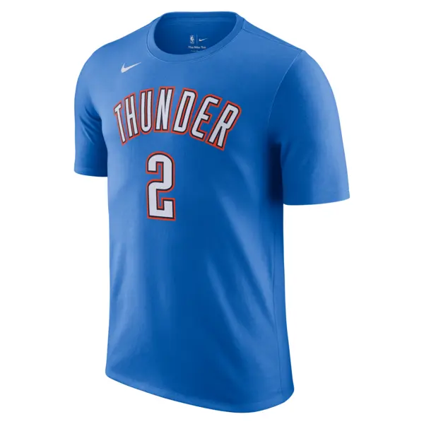 Nike Oklahoma City Thunder Nba T-shirt - Blue
