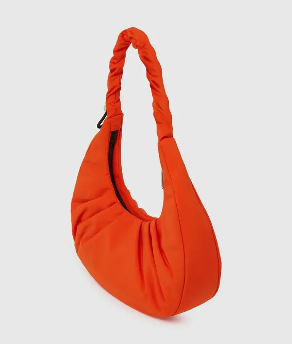 KL JEANS Gathered Hobo Bag - Grenadine