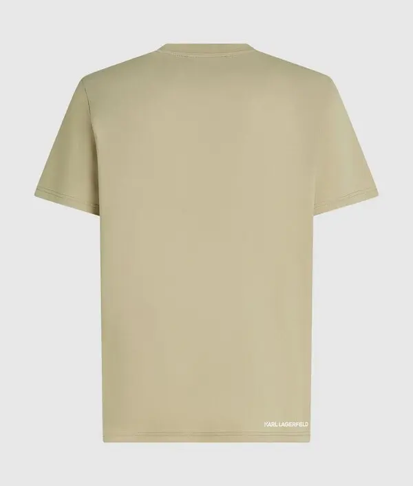Karl Lagerfeld Ikon Stripe Pocket T-shirt - Twill