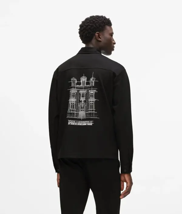 Karl Lagerfeld Maison De Karl Jersey Overshirt