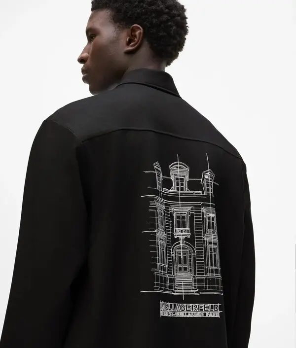 Karl Lagerfeld Maison De Karl Jersey Overshirt