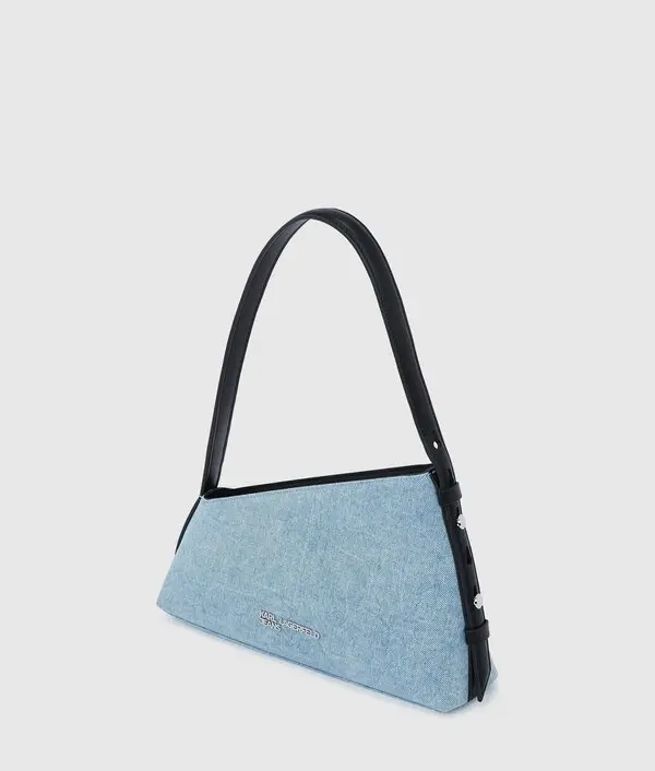 KL JEANS Geo Denim Shoulder Bag