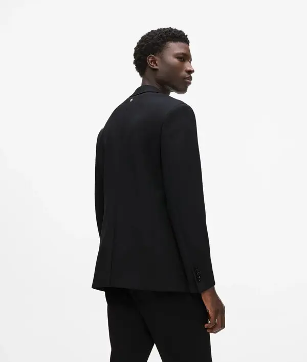 Karl Lagerfeld Patch Pocket Punto Blazer