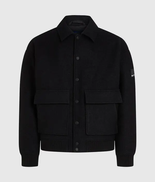 KL JEANS Jeans Wool Blend Bomber Jacket