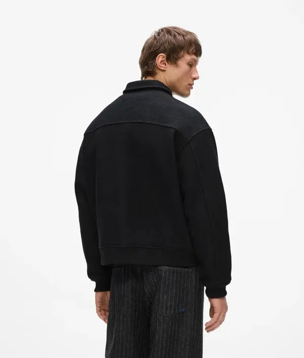 KL JEANS Jeans Wool Blend Bomber Jacket