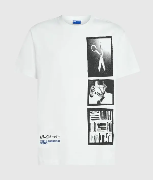 Karl Lagerfeld Polaroid Print T-shirt