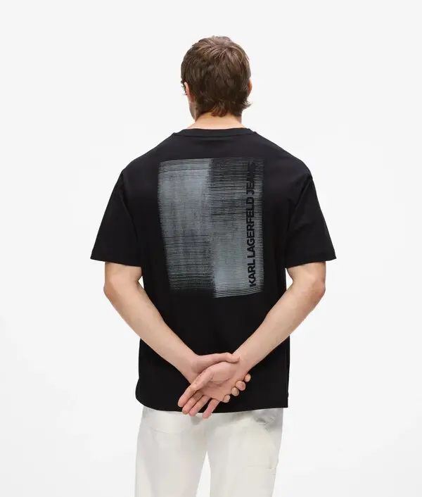 KL JEANS Relaxed Gradient Logo T-shirt