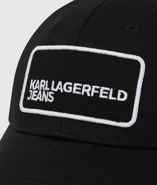 KL JEANS Jeans Embroidered Logo Trucker Cap