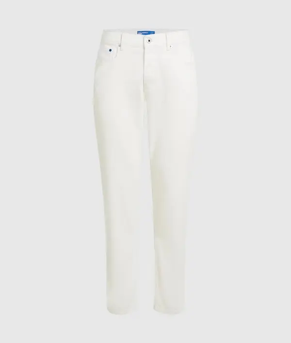 Karl Lagerfeld Tapered Jeans - White Denim