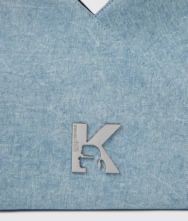 KL JEANS Geo Small Denim Tote Bag