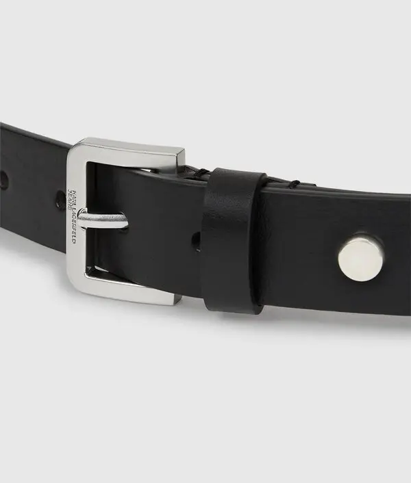 KL JEANS Studded Leather Belt